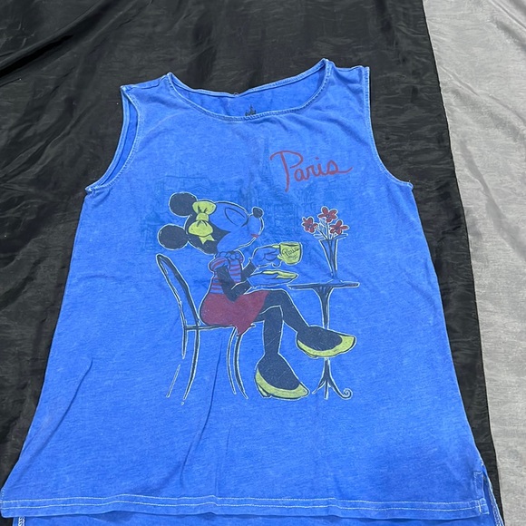 Tops | Minnie Mouse Muscle Shirt | Poshmark